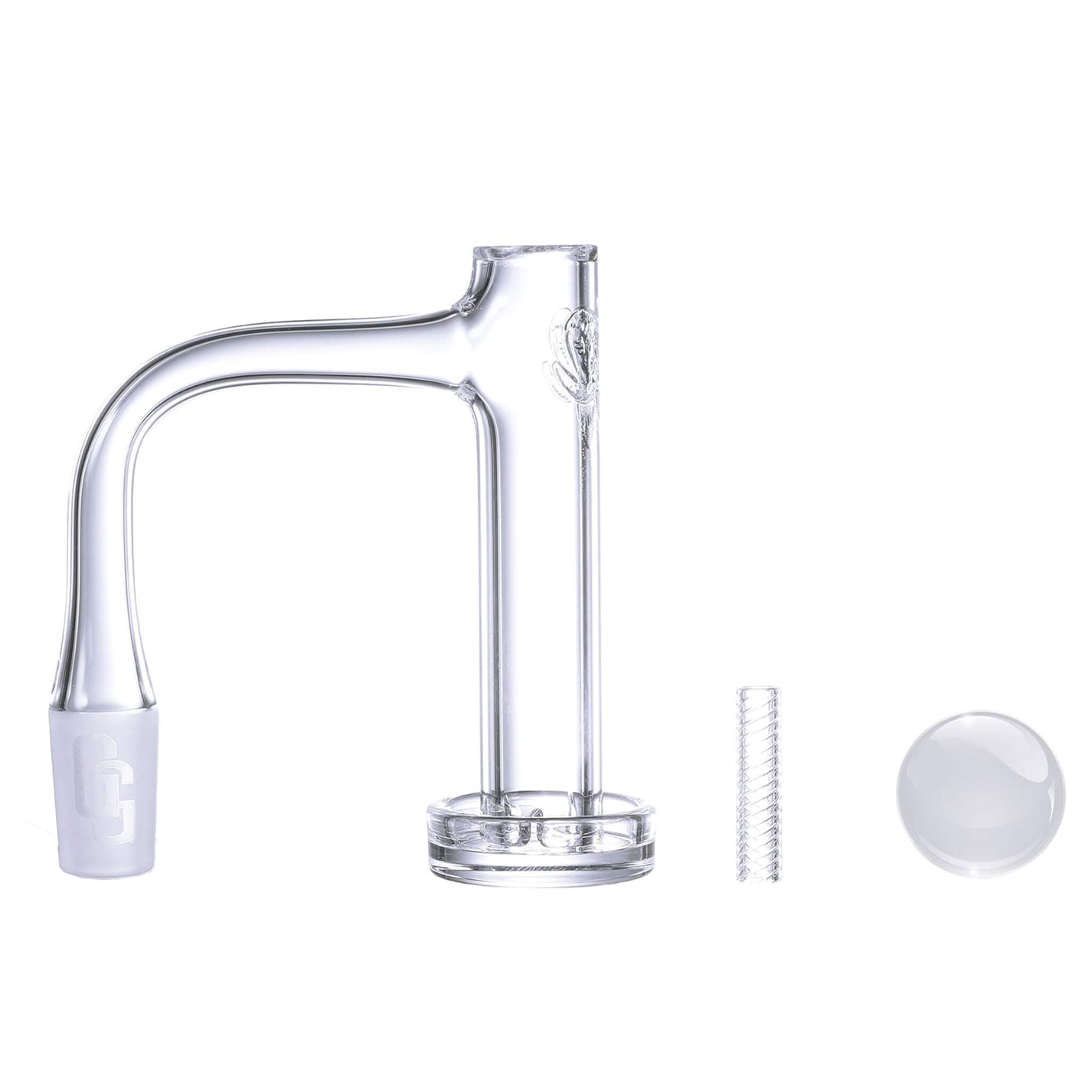 Full Weld Control Tower Quartz Banger Kit | Golden Goat Quartz